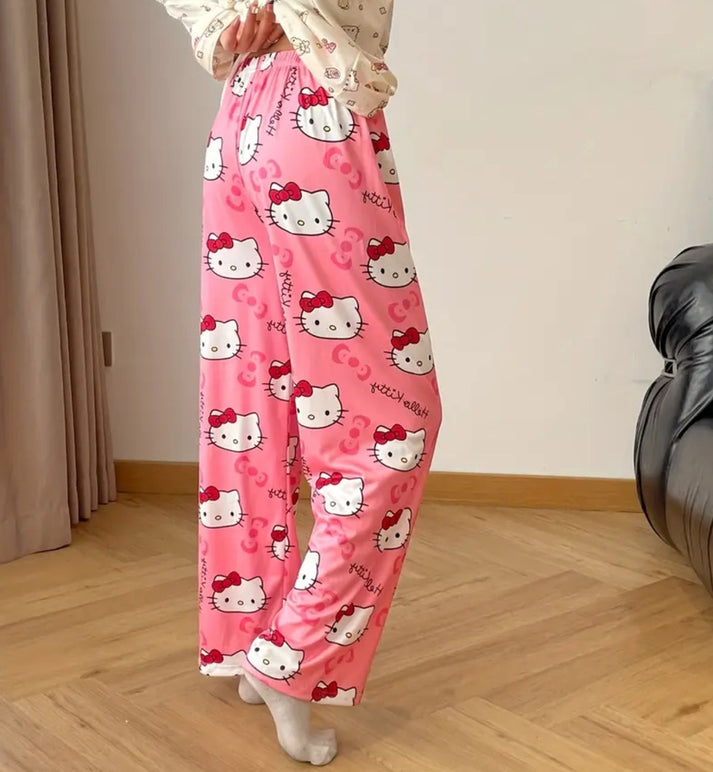 Hello kitty Pants summer material – pinky promise iraq